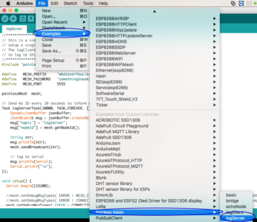 ESP8266 / ESP32 & Mesh Network ตอนที่ 2: ภาคต่อของ Painlessmesh Client ...